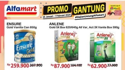 Promo Alfamart Hari Ini: Diskon Susu Pediasure, Anlene, Chil Kid ...